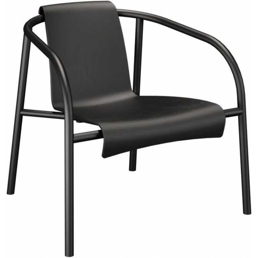 Houe Nami Outdoor Black Lounge Chair Black Colour Garden Lounge Chairs